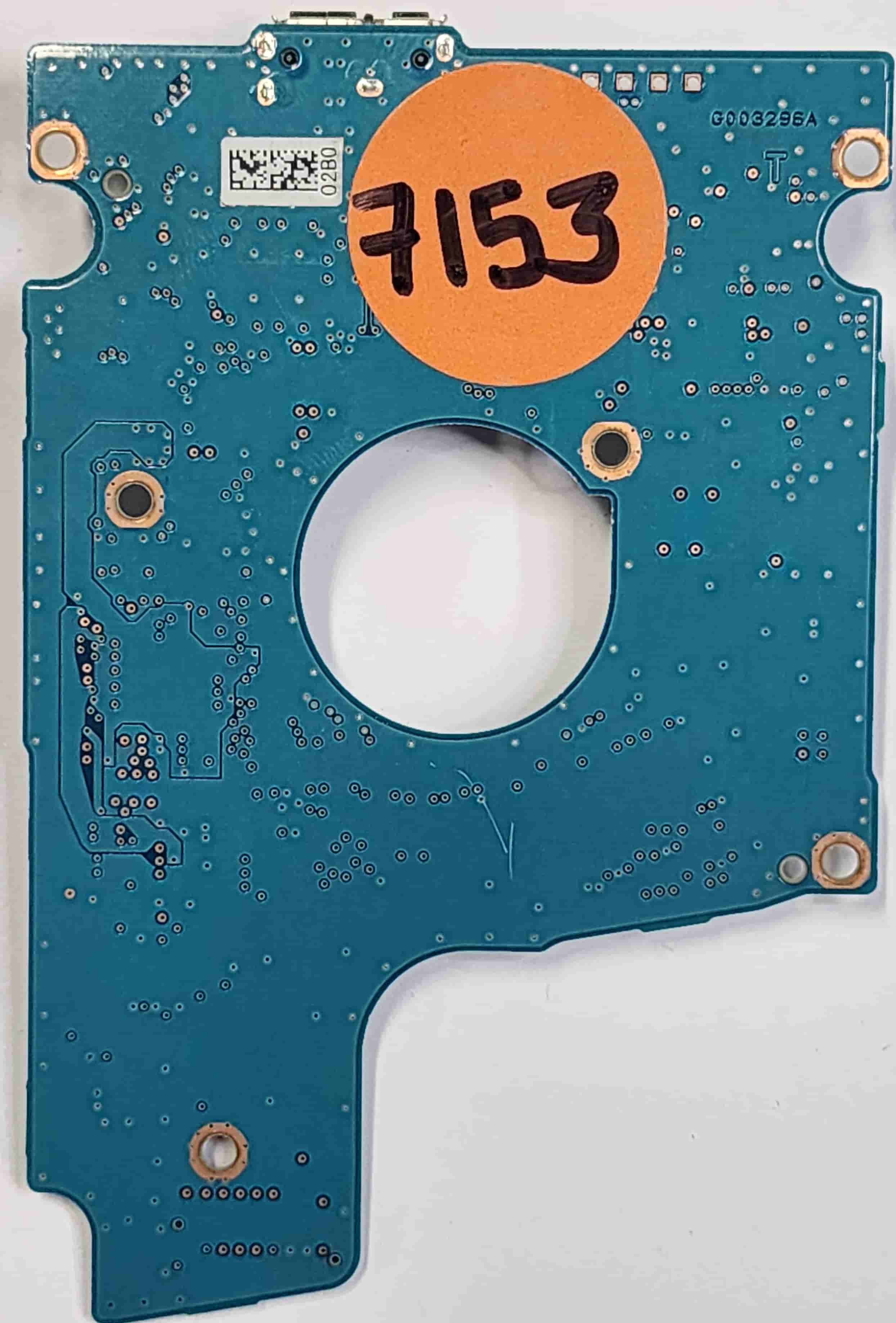 Toshiba MQ01UBD100 G003296A (7153) PCB for Sale - Donor Drive Parts ...