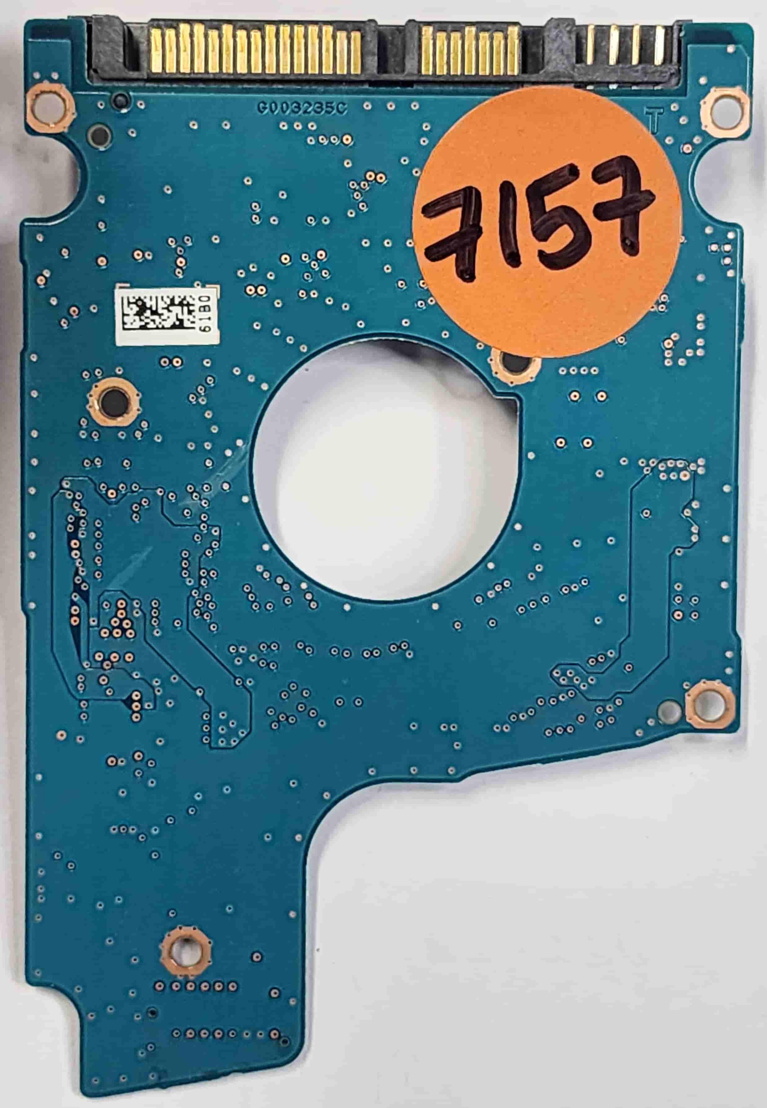 Toshiba MQ01ABD100 G003235C (7157) PCB for Sale – Toshiba MQ01ABD100 ...