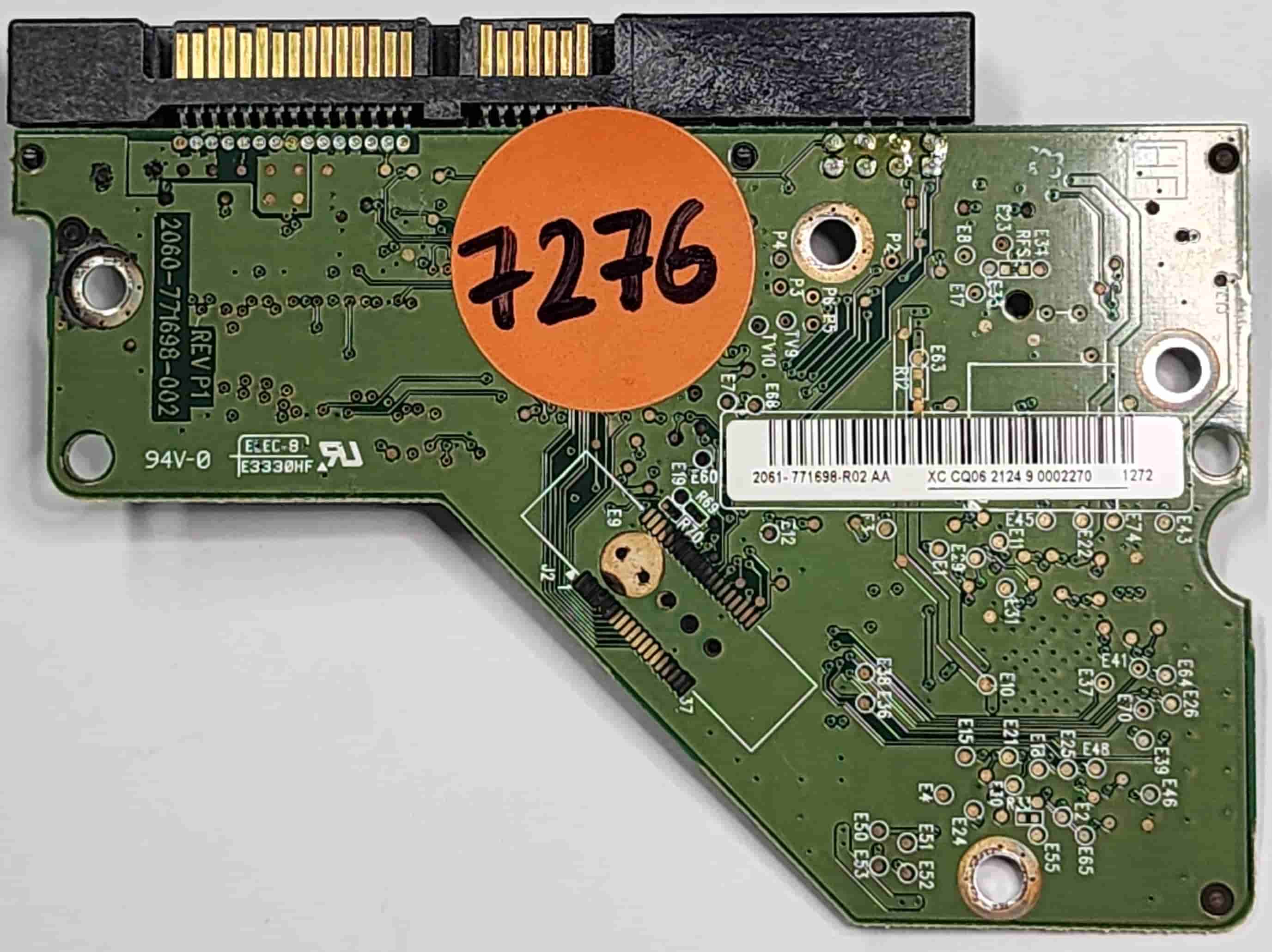 Western Digital WD20EACS-11BHUB0 2060-771698-002 REV P1 (7276) PCB for ...