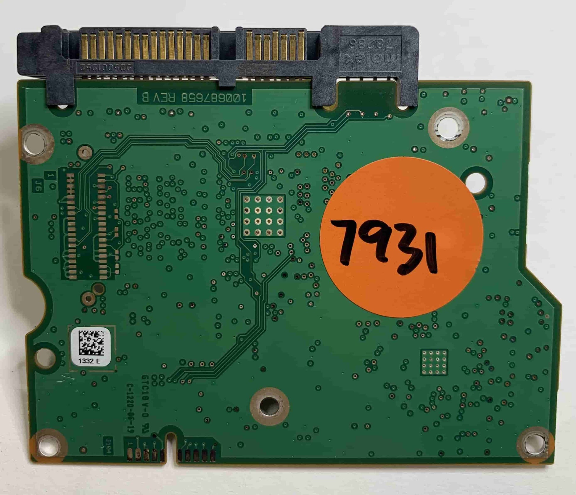 Seagate ST2000DM001 100687658 REV B 1CH164-300 (7931) PCB for Sale ...