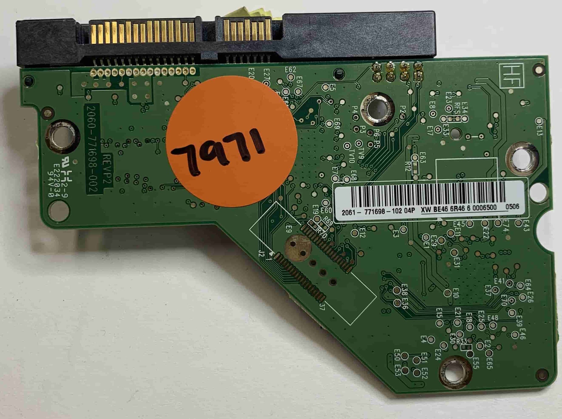 Western Digital WD20EARS-00MVWB0 2060-771698-002 (7971) PCB for Sale ...