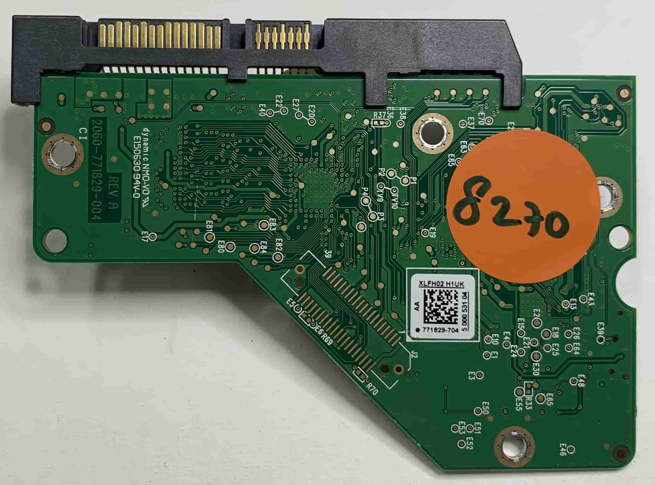 Western Digital WD10EZEX-08M2NA0 2060-771829-004 REV A (8270) PCB for ...