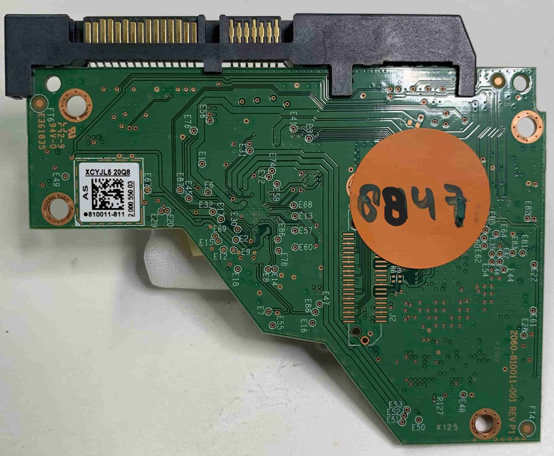 Western Digital WD60EDAZ-11U78B0 2060-810011-001 REV P1 (8847) PCB for ...