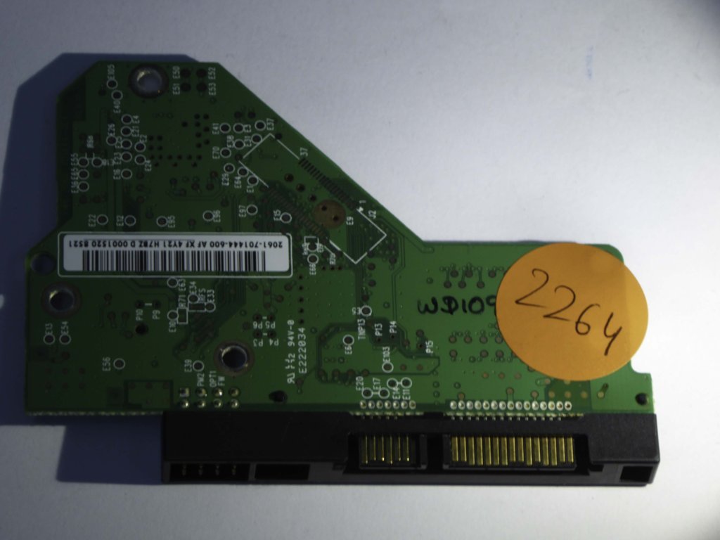 Western Digital WD3200AAJS 2060-701444-004 REV A (2264) PCB for Sale ...
